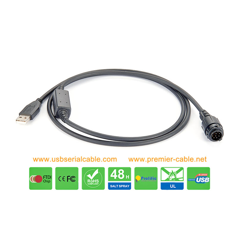Motorola HKN6184D USB Programming Cable